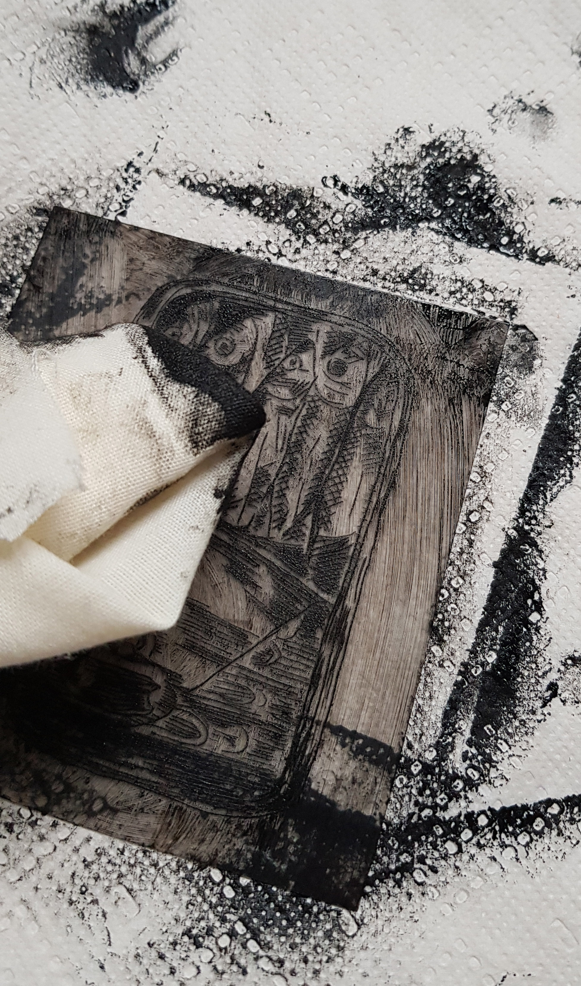 Printing with a pasta machine