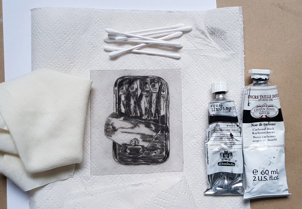 Printing with a pasta machine